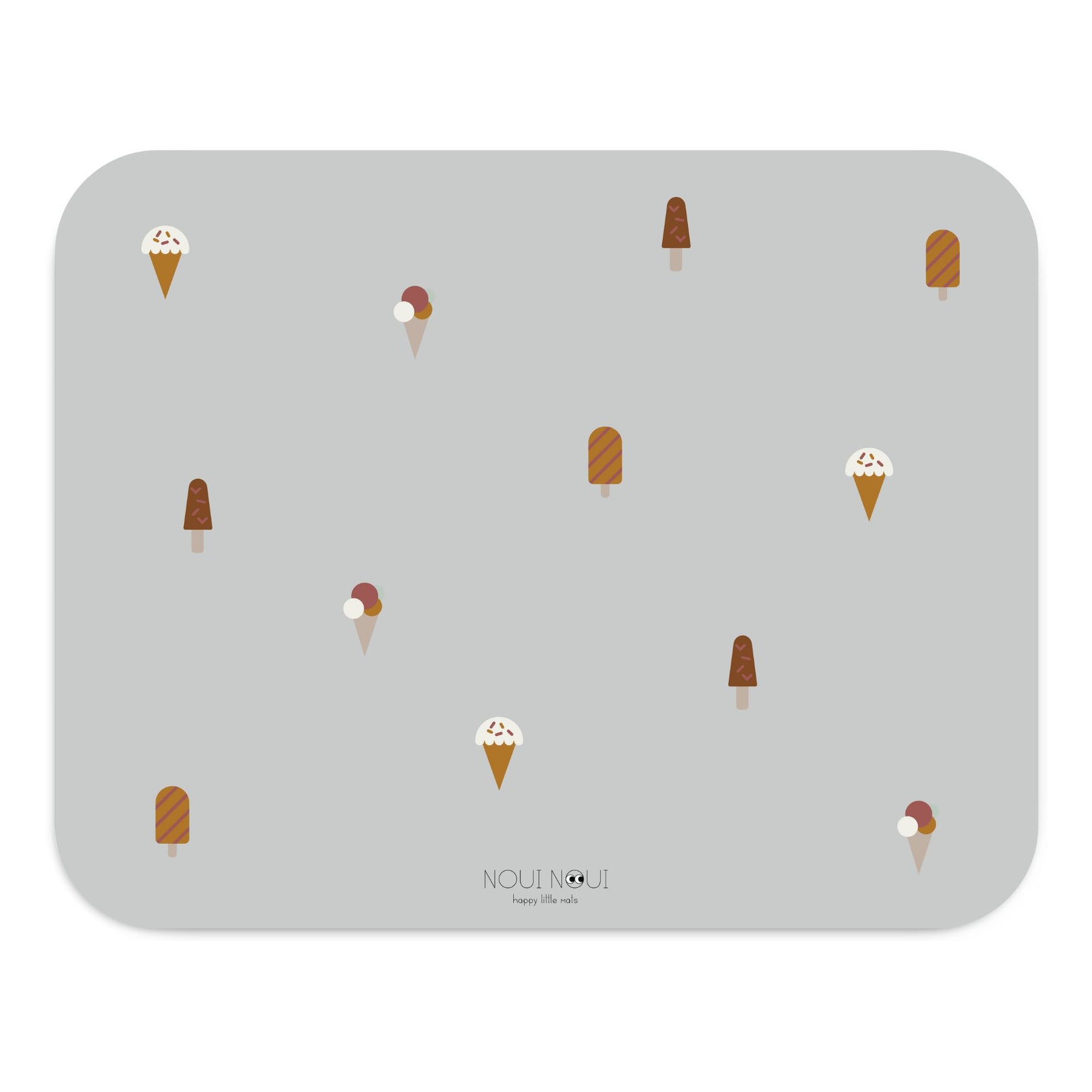 Floor Mat - ice cream grey powder – NOUI NOUI